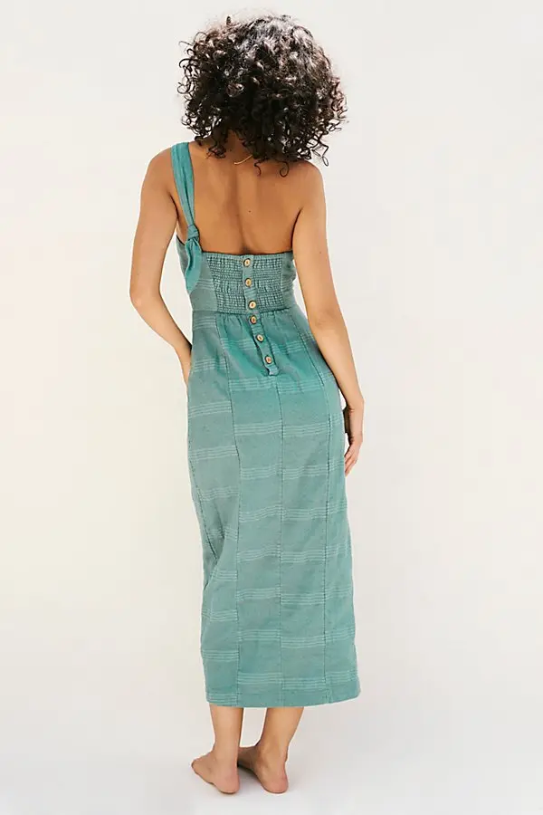 band of the free green strapless dress Eternity Strapless Maxi in Dark Willow main image 0