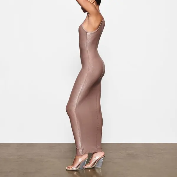 SKIMS Shimmer Tank Dress