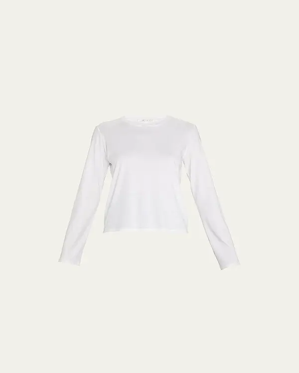 THE ROW Sherman Long-sleeve Tee - Bright White