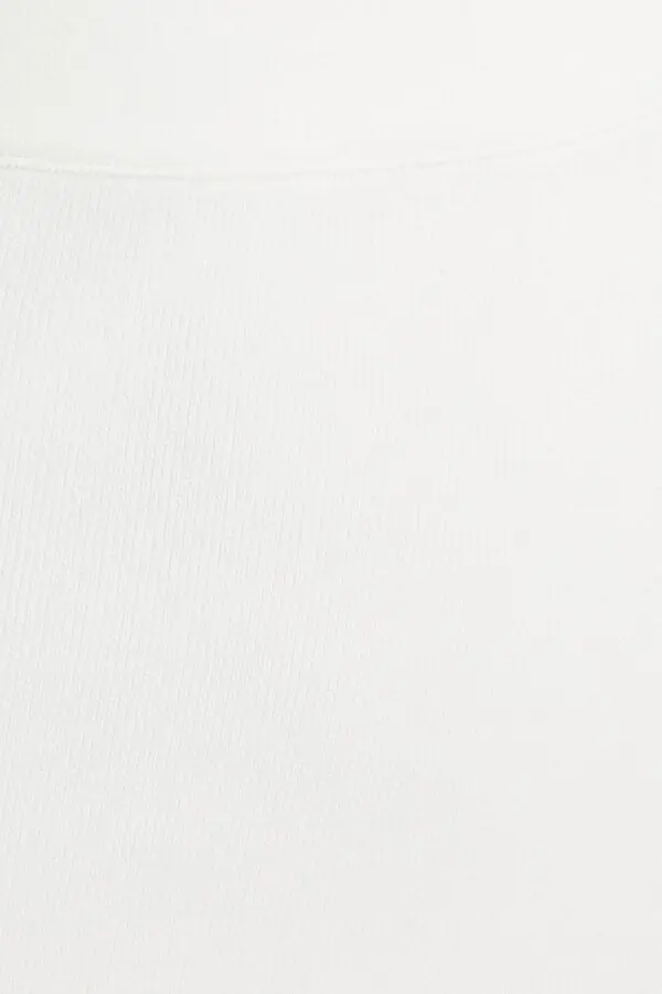Herve Leger Splitfront Ribbedknit Midi Skirt