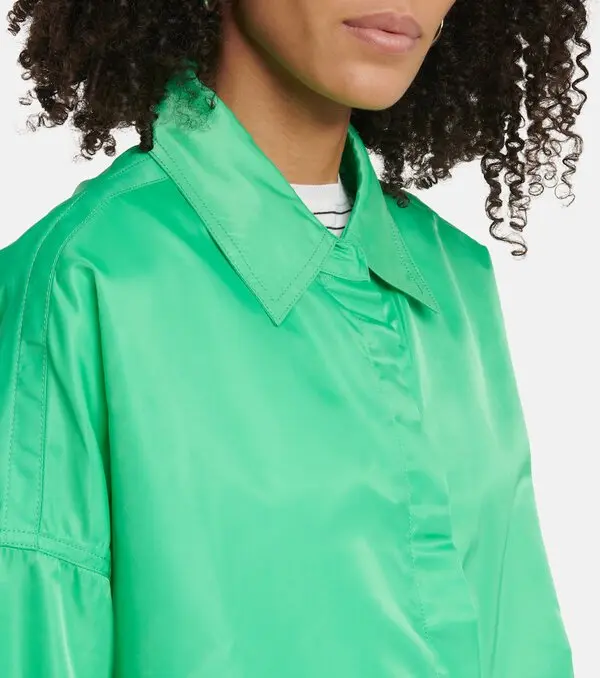 THE FRANKIE SHOP Perla Shirt Jacket And Shorts Set