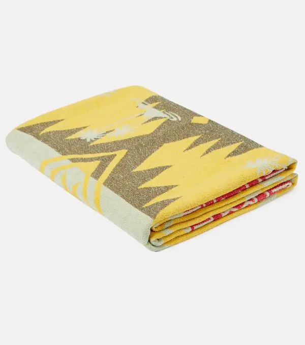 Alanui Cotton-blend Beach Towel - Yellow