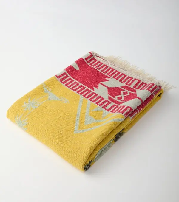 Alanui Cotton-blend Beach Towel - Yellow