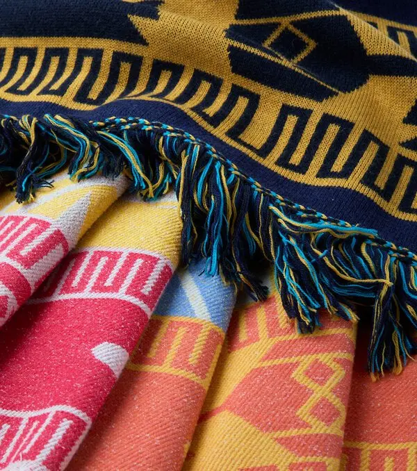 Alanui Cotton-blend Beach Towel - Yellow