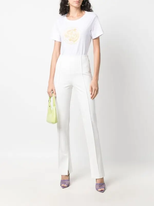 Just Cavalli Split-hem Trousers