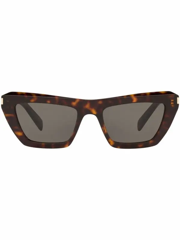 Saint Laurent Cat-eye Sunglasses - Brown