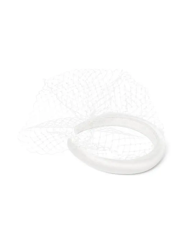 JENNIFER BEHR Tori Violette Headband - White