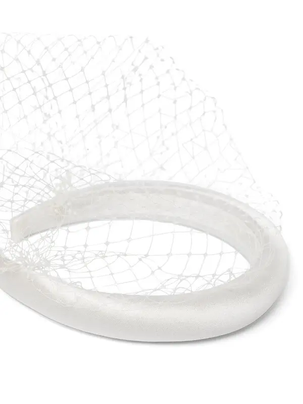JENNIFER BEHR Tori Violette Headband - White