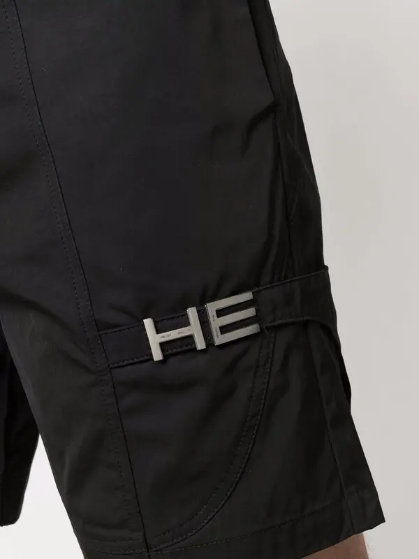 HELIOT EMIL Logo-lettered Cargo Shorts