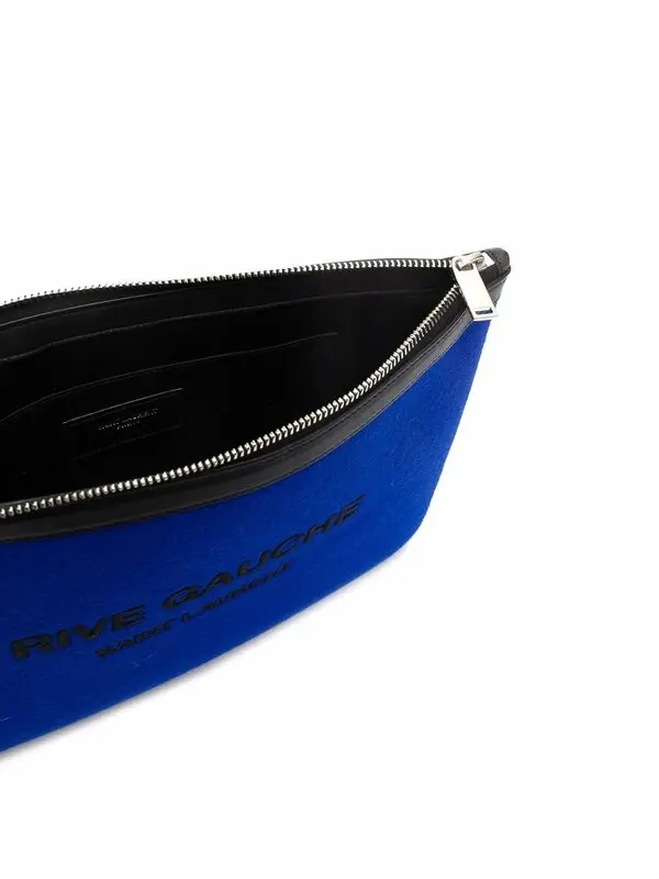 Saint Laurent Logo Lettering Clutch