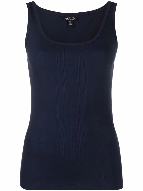Ralph Lauren Scoop-neck Sleeveless Top