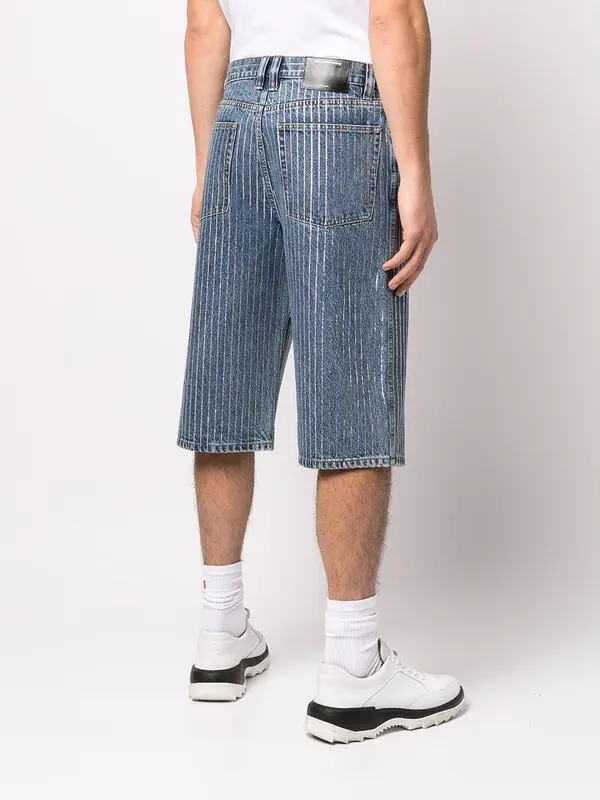Alexander Wang Below-knee Denim Shorts