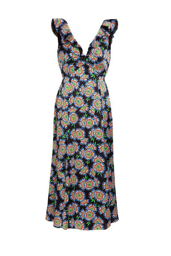 midi sleep dress Plus Size Pyjamas Dress V Neck Cotton Casual Wear / Sleep Wear Short S –  Pluspreorder