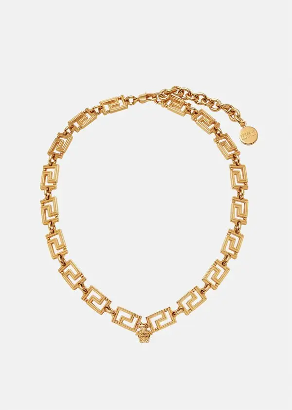 Versace Greca Chain Necklace