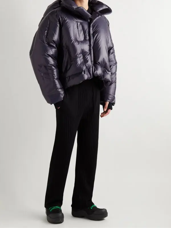 Moncler Dingyun Zhang Klolk Logo-appliquéd Quilted Hooded Down Jacket
