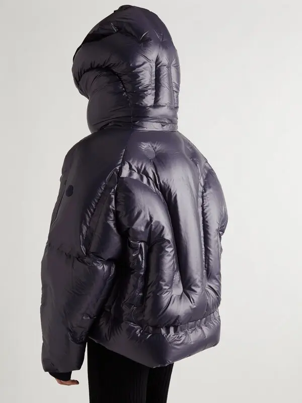 Moncler Dingyun Zhang Klolk Logo-appliquéd Quilted Hooded Down Jacket