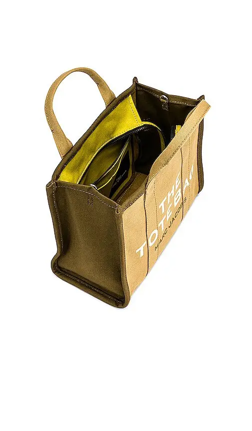 Marc Jacobs Medium Colorblocked Tote Bag In Sage