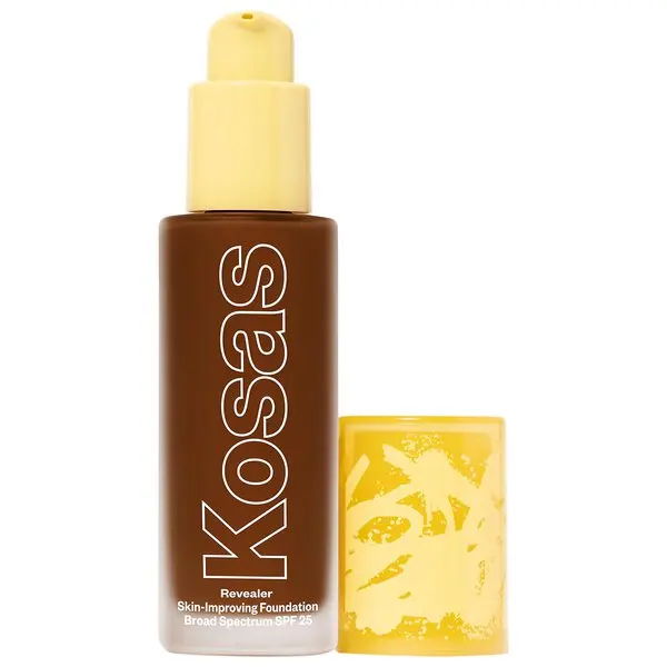 KOSAS Revealer Skin-improving Foundation Spf 25 With Hyaluronic Acid And Niacinamide - Deep Neutral Warm 390