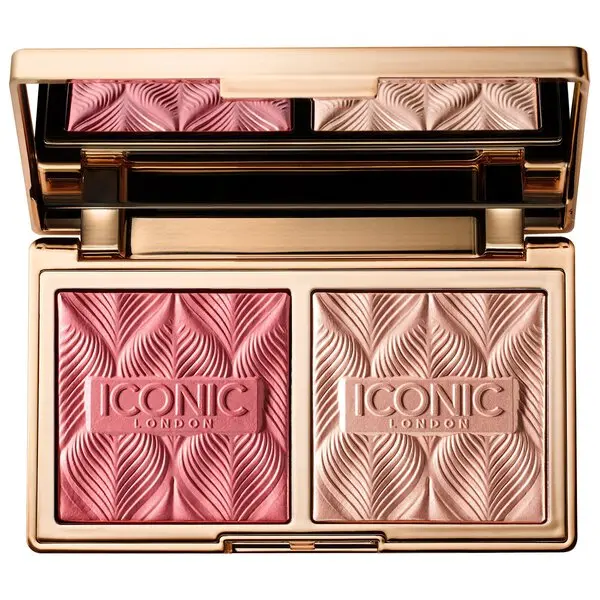 ICONIC LONDON Silk Glow Blush And Highlight Duo