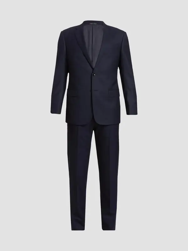 Giorgio Armani Wool Two-piece Suit - Navy