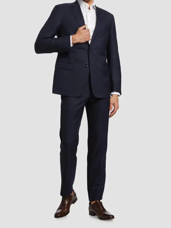 Giorgio Armani Wool Two-piece Suit - Navy