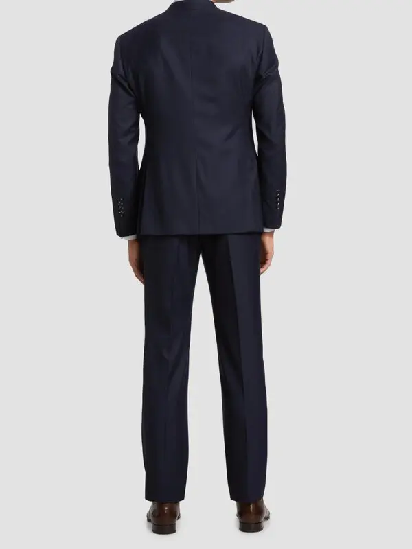 Giorgio Armani Wool Two-piece Suit - Navy