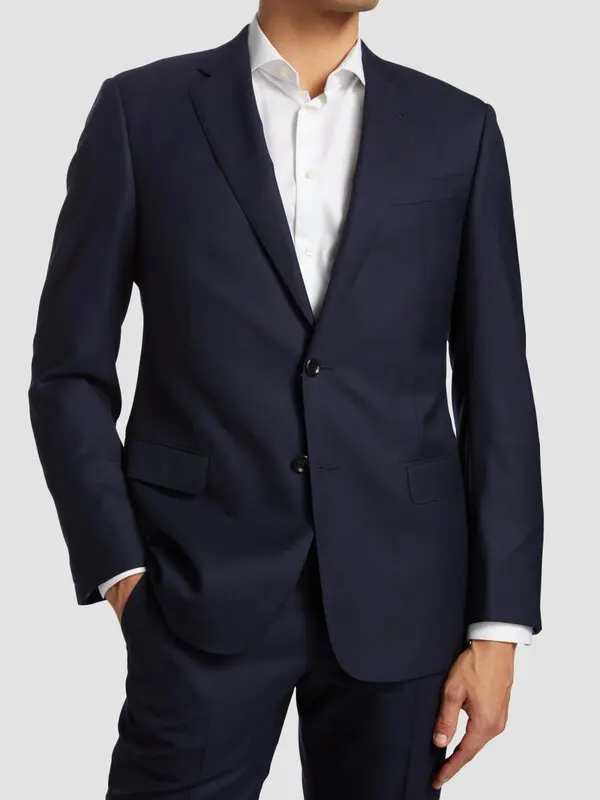 Giorgio Armani Wool Two-piece Suit - Navy