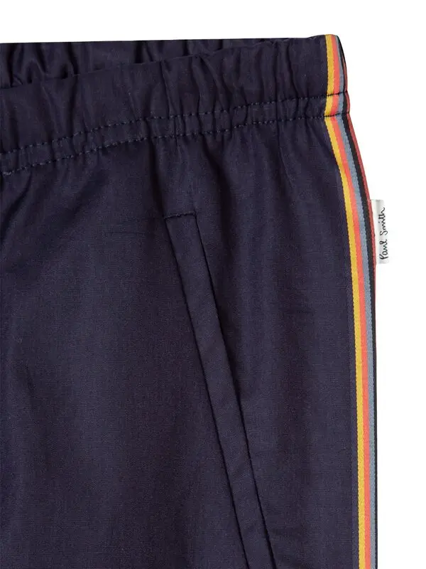 Paul Smith 2-piece Striped Trim Pajama Set