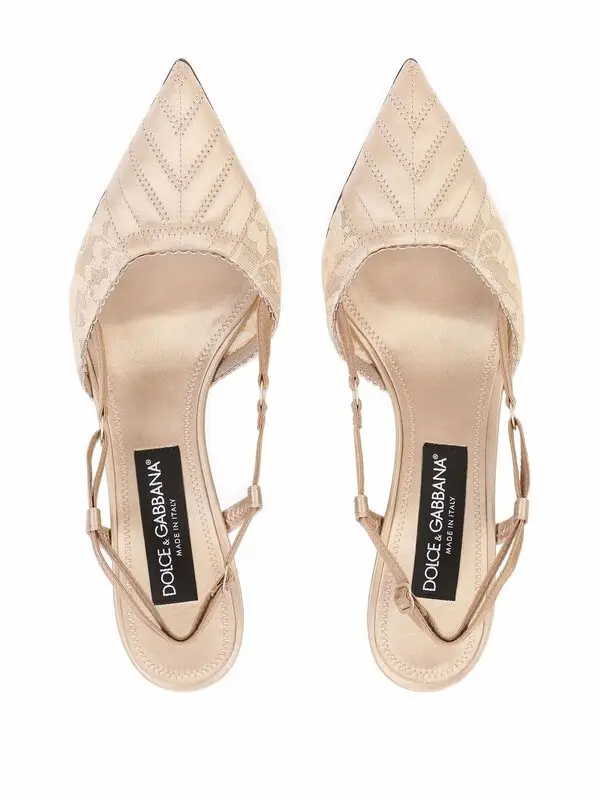 Dolce & Gabbana Corset-style Slingback Pumps