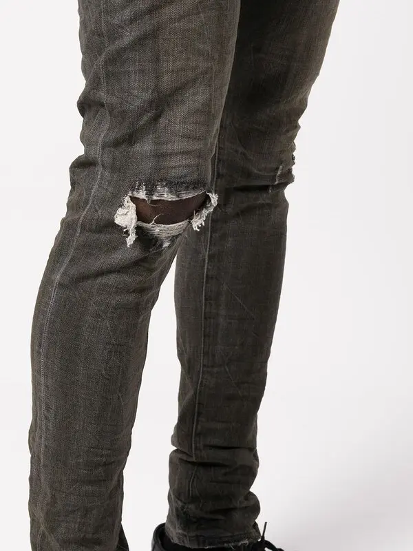 PURPLE BRAND P001 Ripped Skinny Jeans