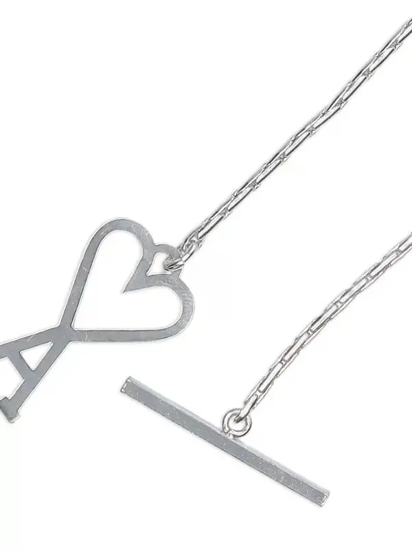 Ami De Coeur Chain Necklace - Silver