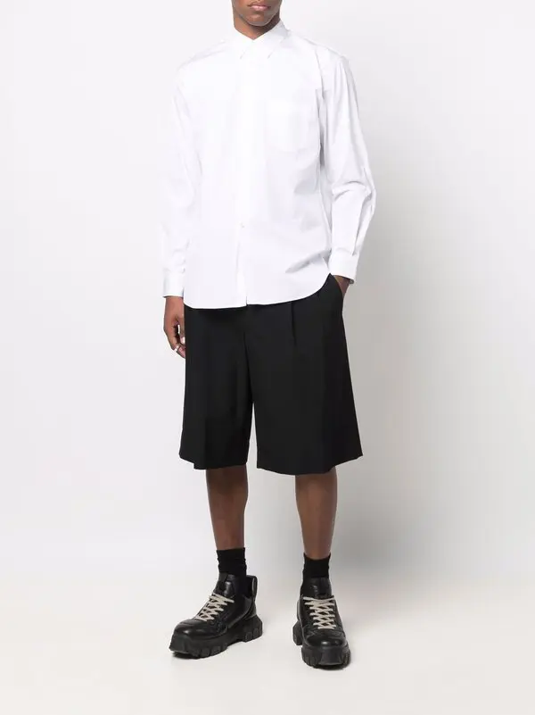Comme Des Garçons Slim-cut Shirt - White