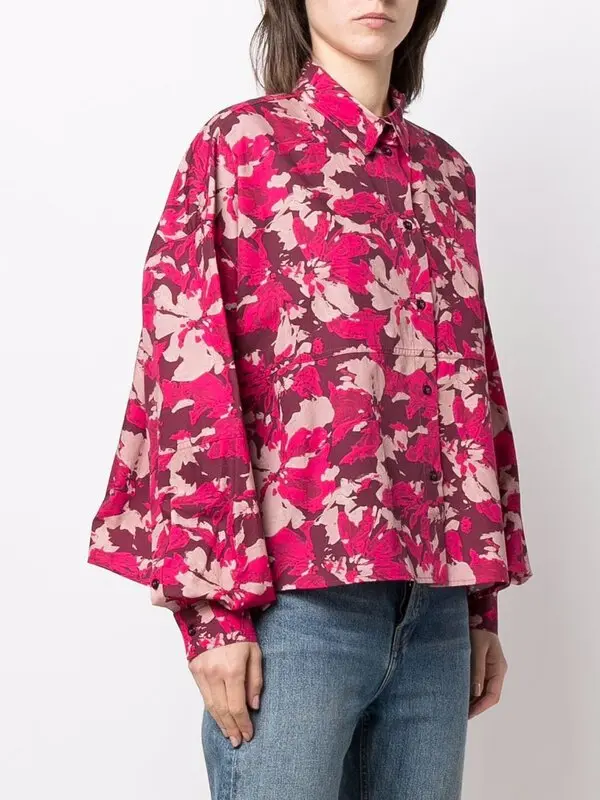 Woolrich Floral-print Cotton Shirt
