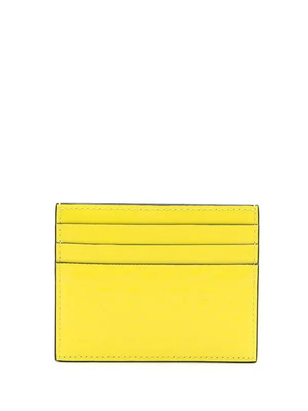 FERRAGAMO Gancini-print Leather Cardholder
