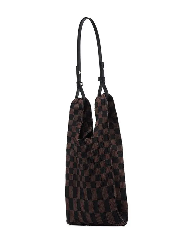 LASTFRAME Small Ichimatsu Market Tote Bag