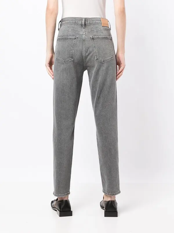 Citizens Of Humanity Olivia High-rise Slim Jeans In Silvermist