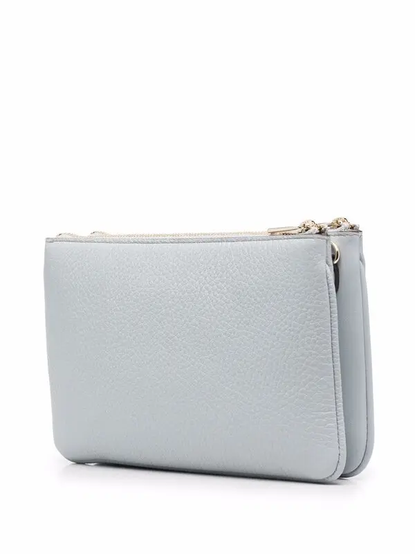 Furla Embossed Logo Crossbody Bag