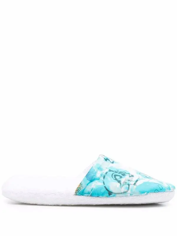 Philipp Plein Pineapple Skies Slippers