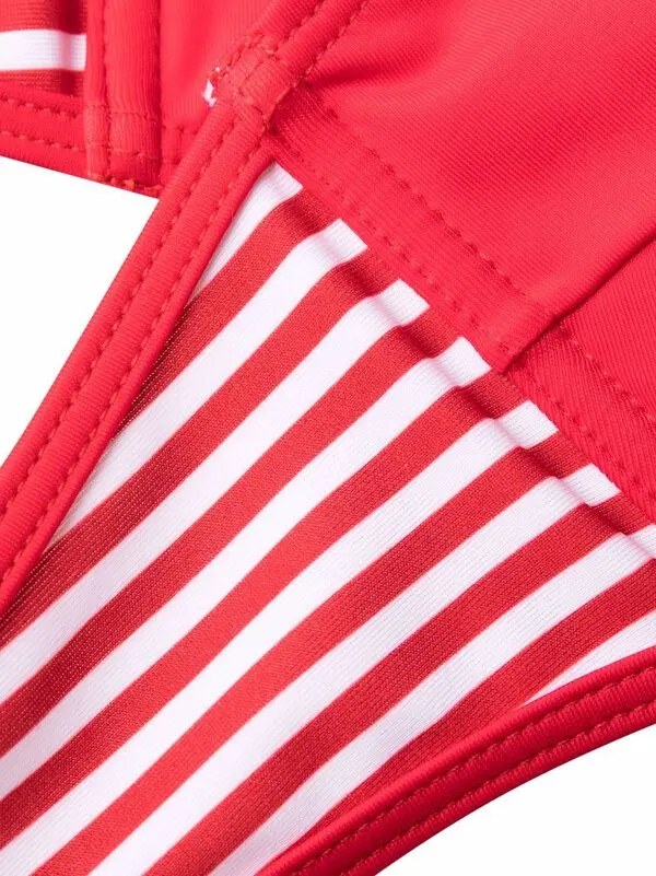 DIESEL® Striped Bikini Top
