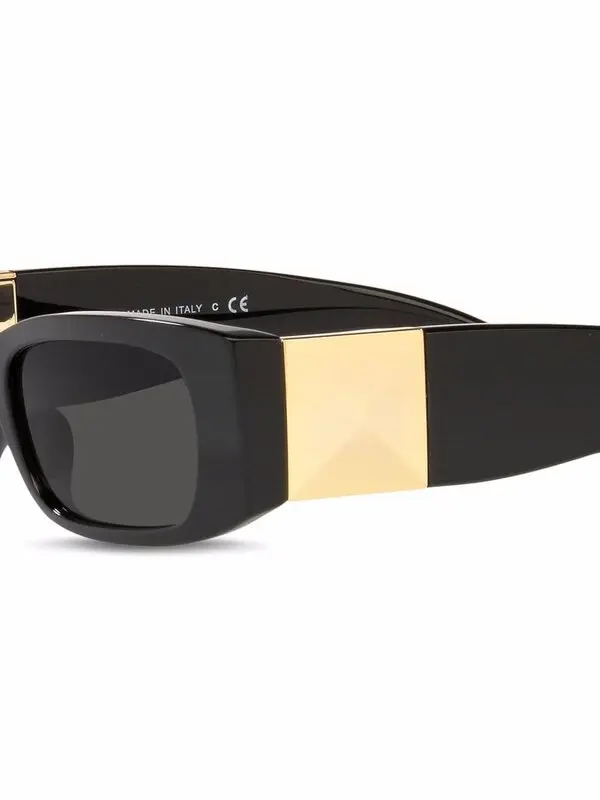 Valentino Garavani Roman Stud Square-frame Sunglasses