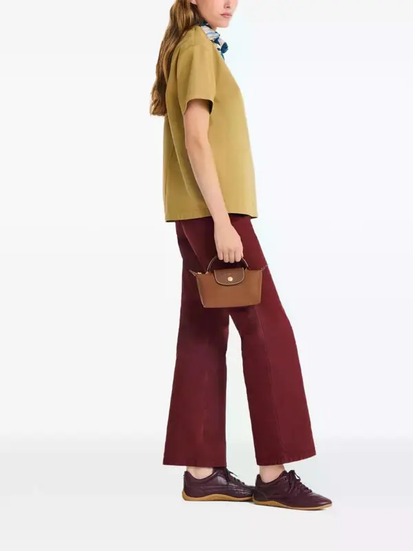 Longchamp Le Pliage Original Mini Pouch - Brown