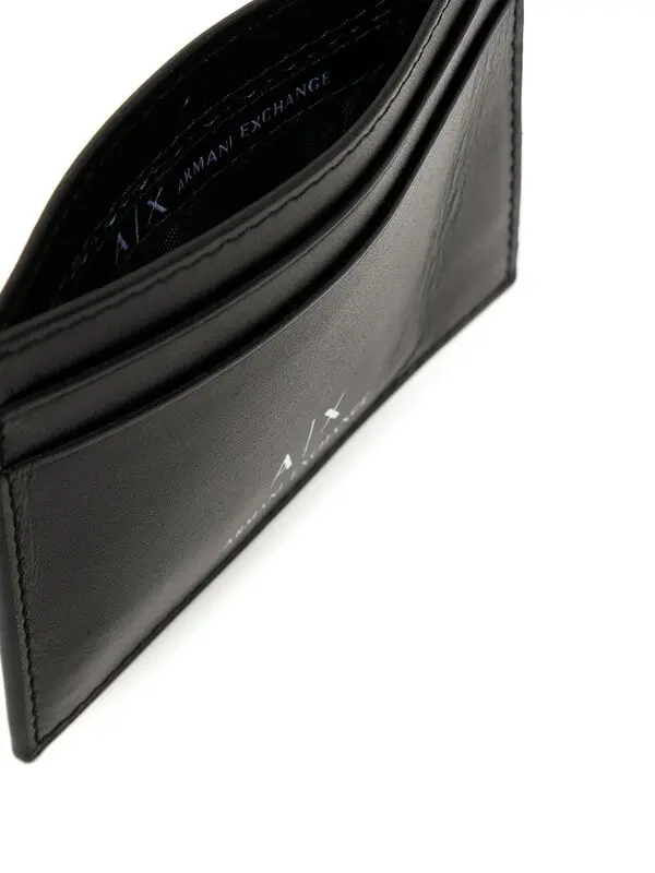 Armani Exchange Logo-print Cardholder