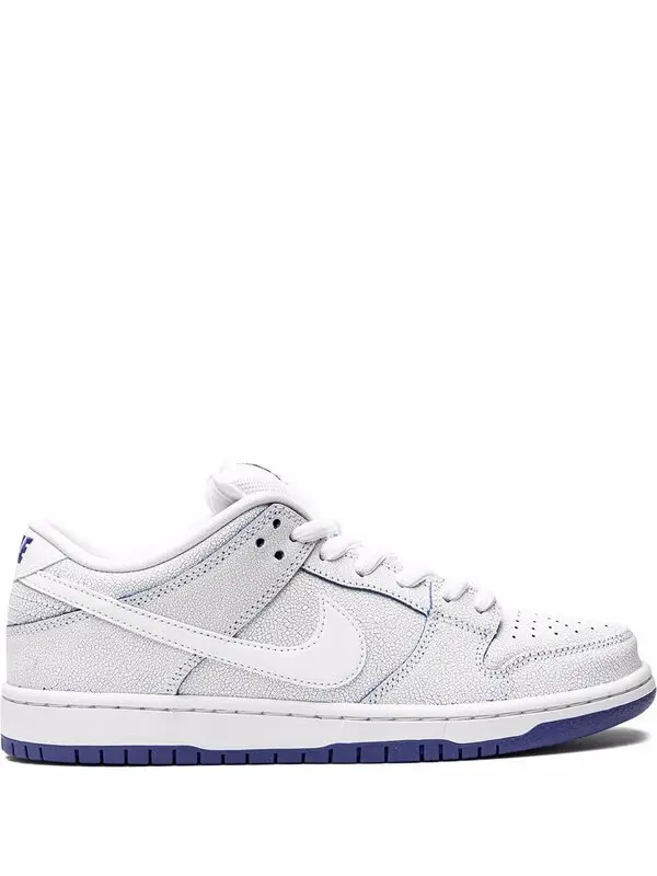 Nike Sb Dunk Low Premium Game Royal Sneakers - White