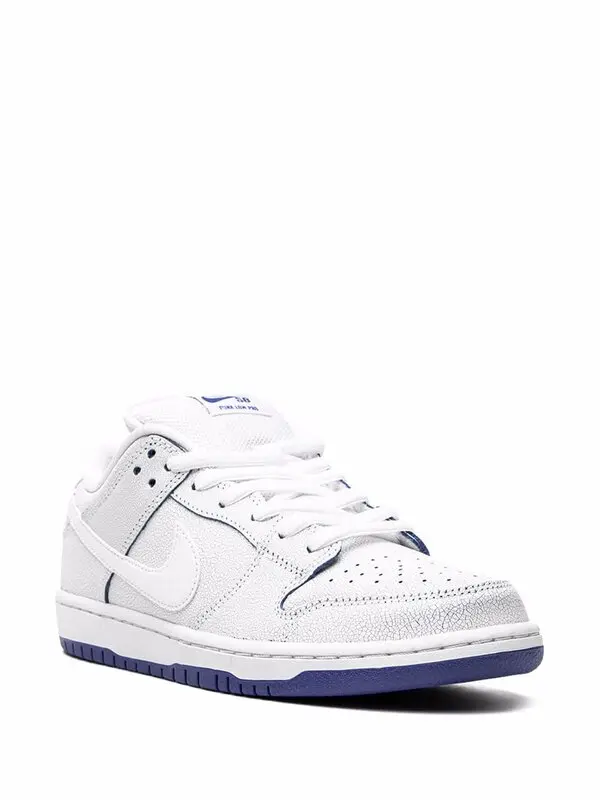 Nike Sb Dunk Low Premium Game Royal Sneakers - White
