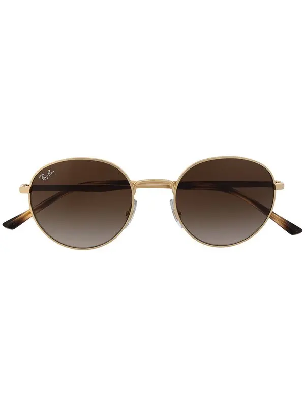 Ray-ban Round Frame Sunglasses - Brown