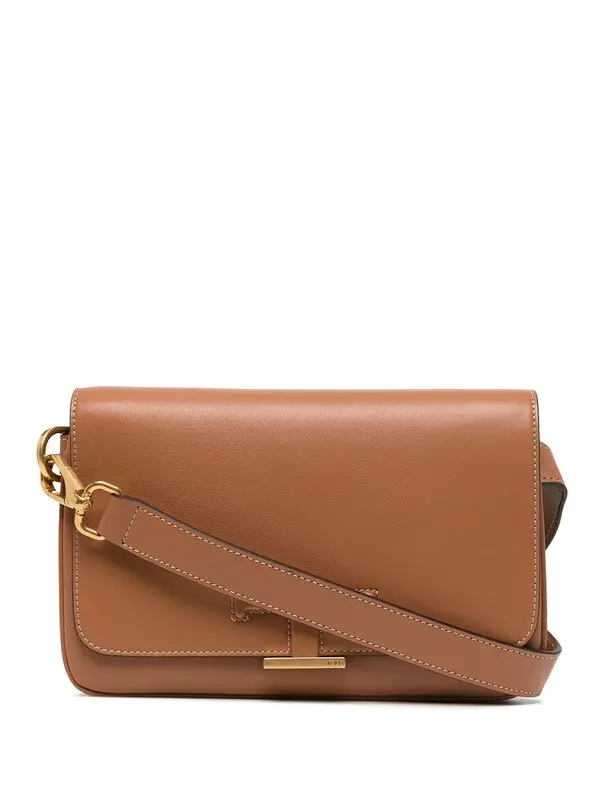 TOD'S Leather Shoulder Bag - Brown