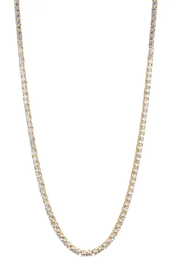 Nadri Love All Zirconia Tennis Necklace