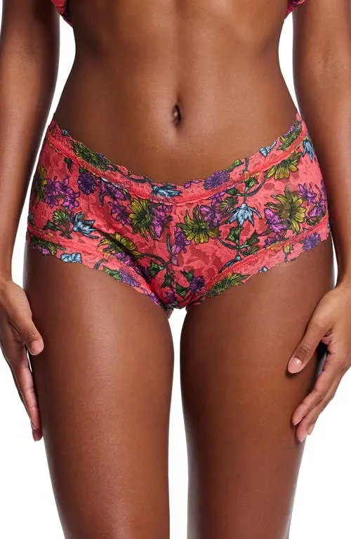 Hanky Panky Print Boyshorts - Wonderland Blooms