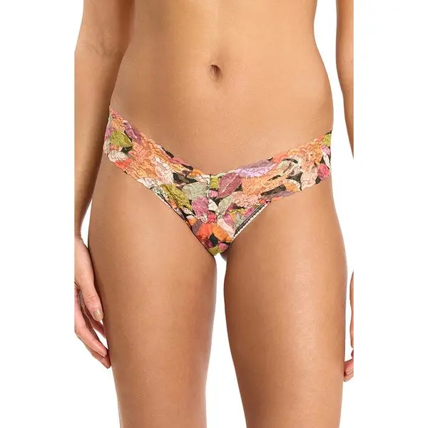Hanky Panky Print Low Rise Thong - Now You See Me