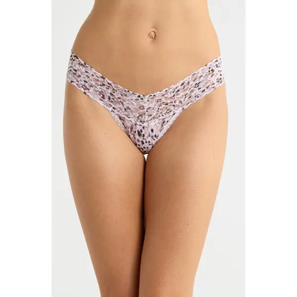 Hanky Panky Print Low Rise Thong - Unconventional